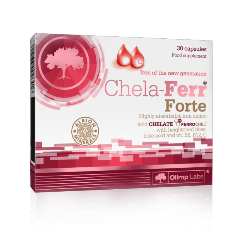Chela Ferr Forte - 30 Capsules - Iron - Pharmacoline