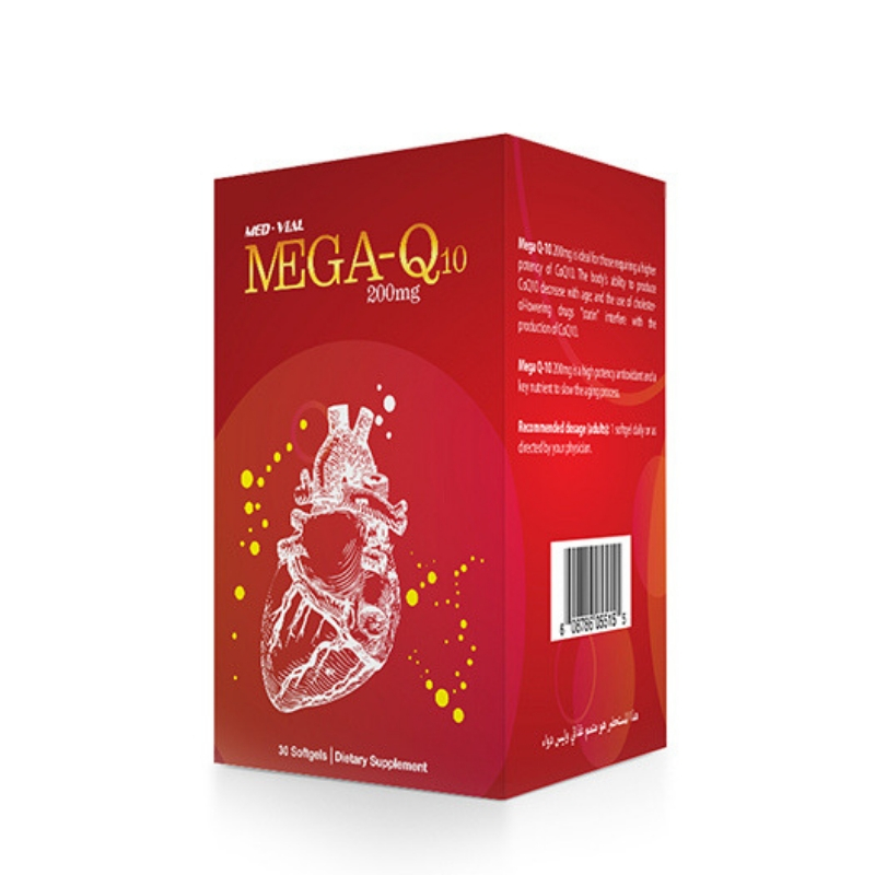 Mega Q10 Med-Vial Energy Booster -30 softgels
