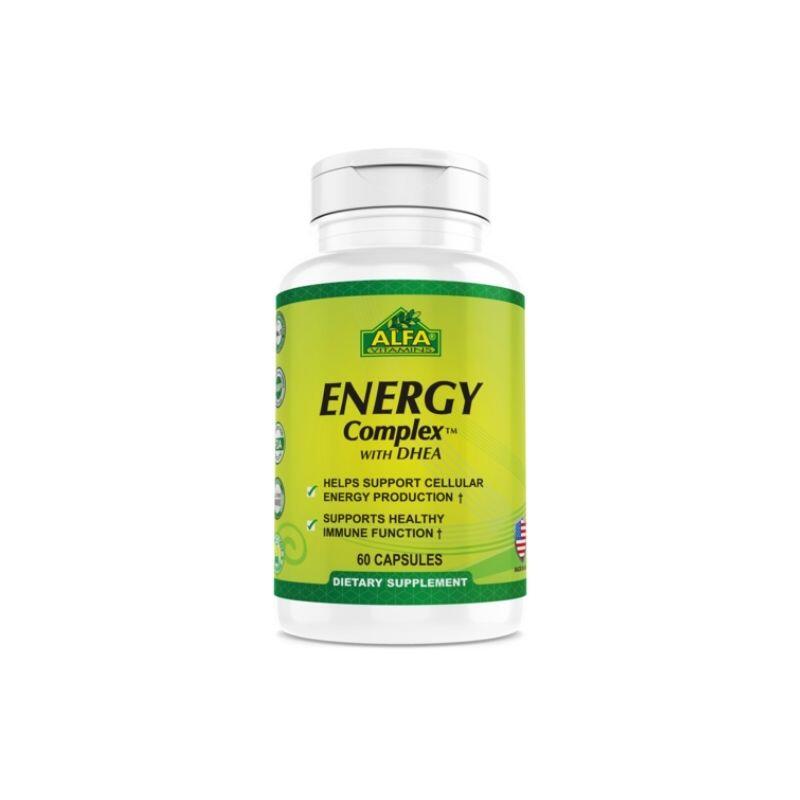 Alfa Vitamins Energy-Complex +DHEA - 60 capsules - Pharmacoline