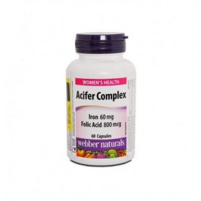Webber naturals Acifer 60 tablets - Pharmacoline