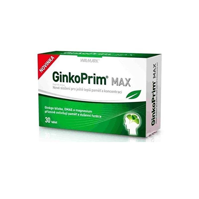 Walmark GINKOPRIM MAX 30 Tablets - Pharmacoline