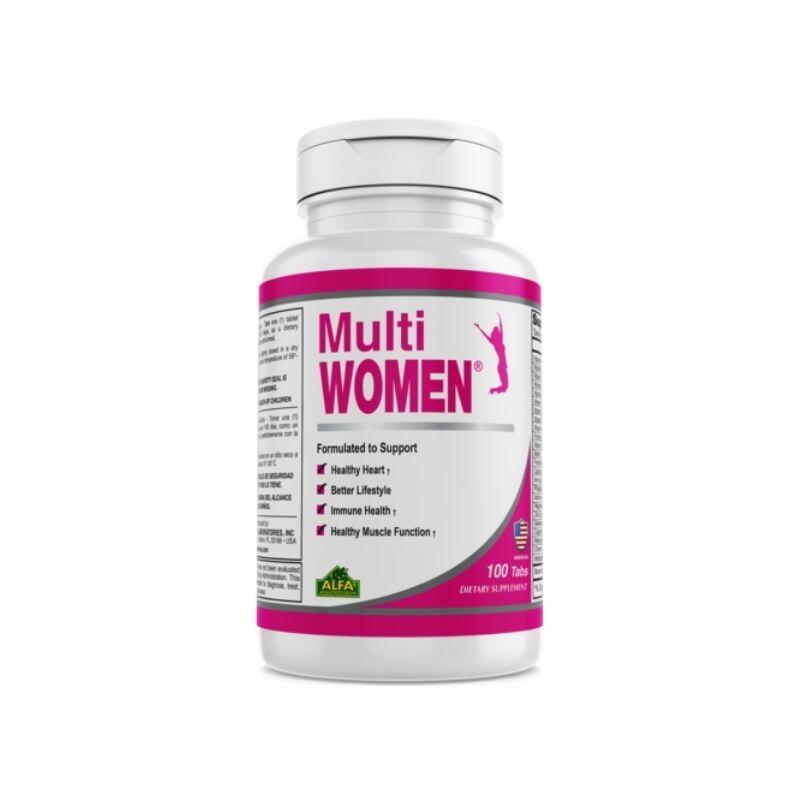 Alfa Vitamins Multi Women 100 tablets - Pharmacoline
