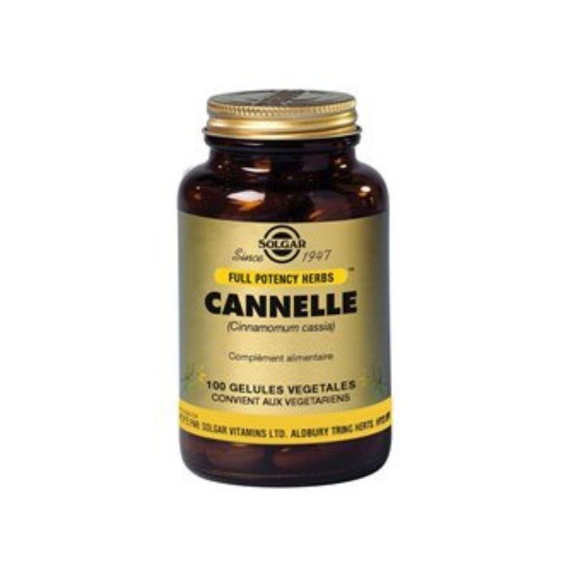 Cinnamon Cannelle 100 Cap Solgar - Pharmacoline