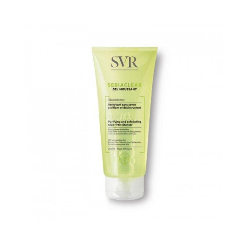 SVR Sebiaclear Foaming Gel: Purifying Cleanser for Sensitive Skin