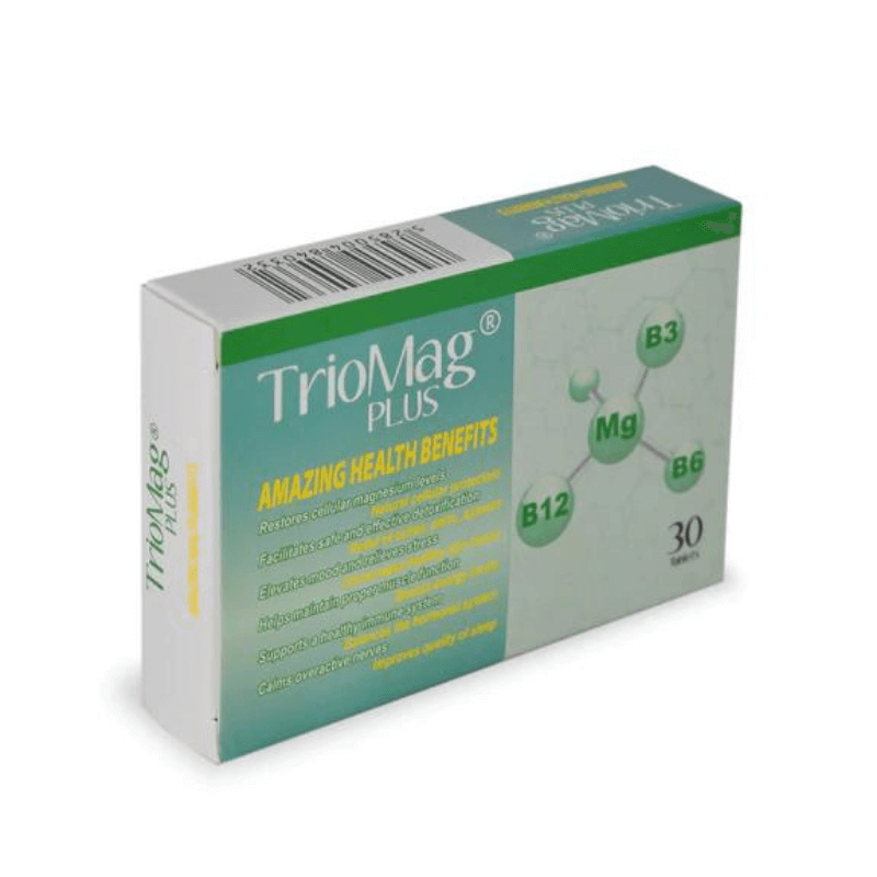 TrioMag Plus - 30 Tablets - Premium Magnesium Support