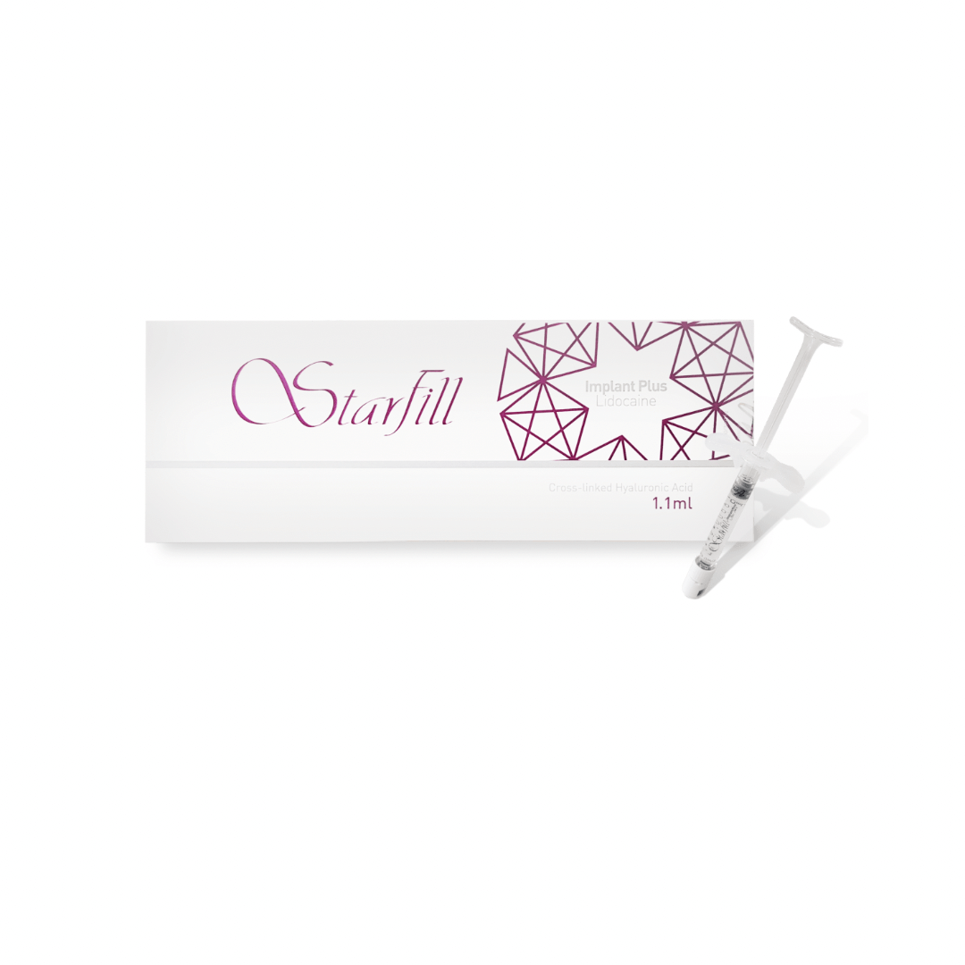 StarFill Implant Plus 1.1 ml lidocaine HA Dermal Filler-